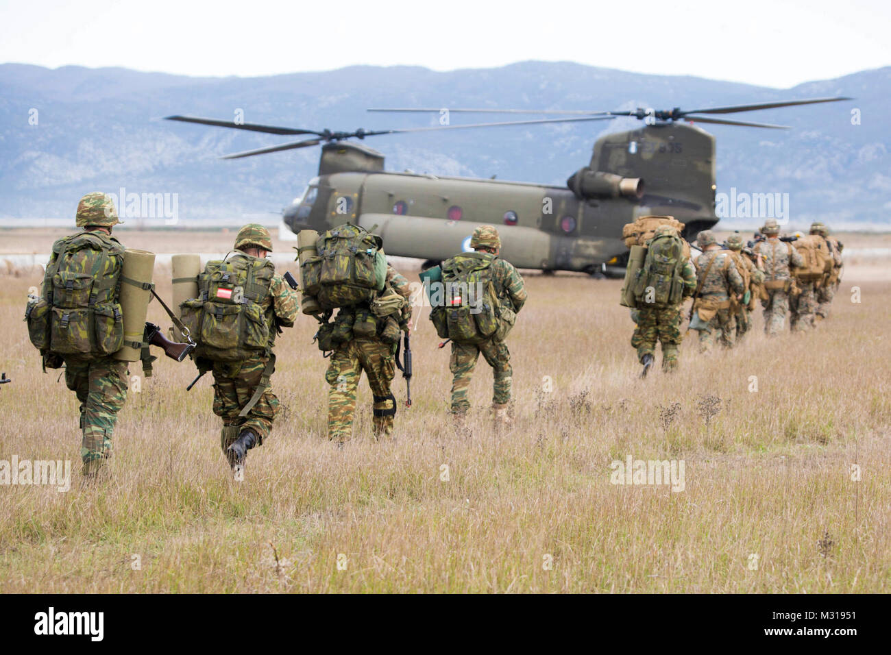 Marines with Black Sea Rotational Force 17.2 and Greek Marines with ...