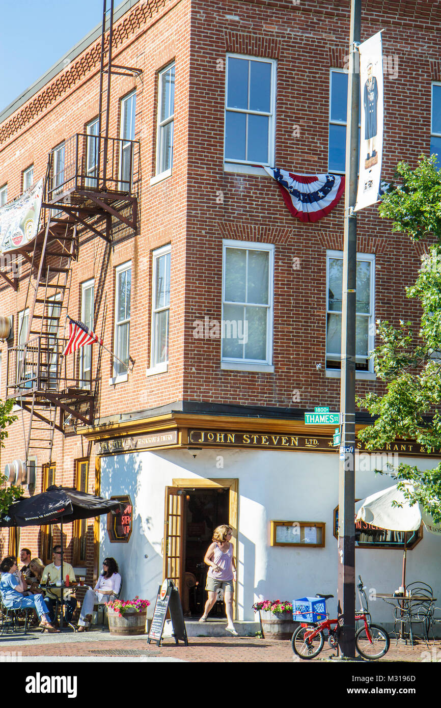 Fells point historic district hi-res stock photography and images - Alamy