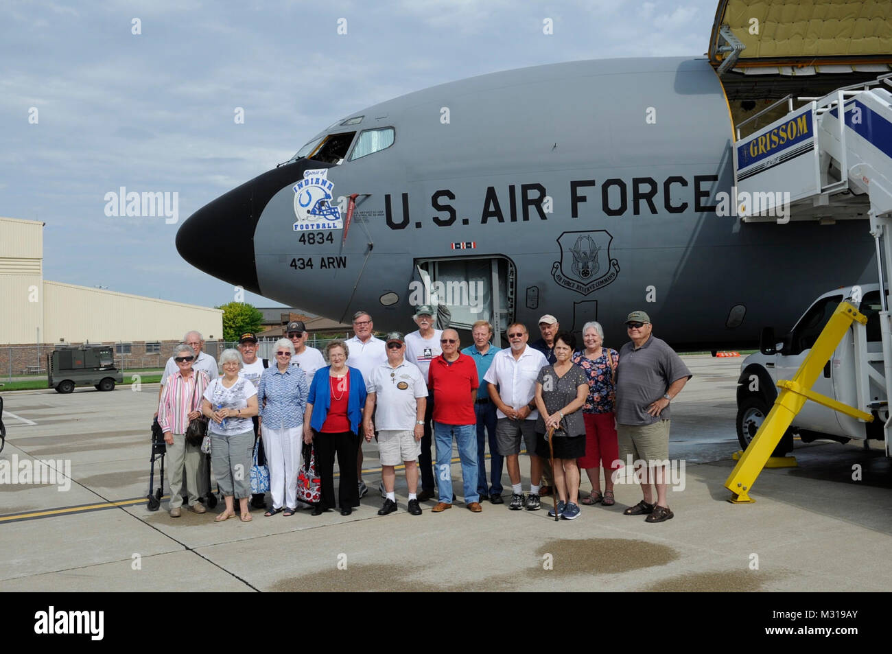 A group of Vietnam veterans from the 71st Special Operations Squadron ...