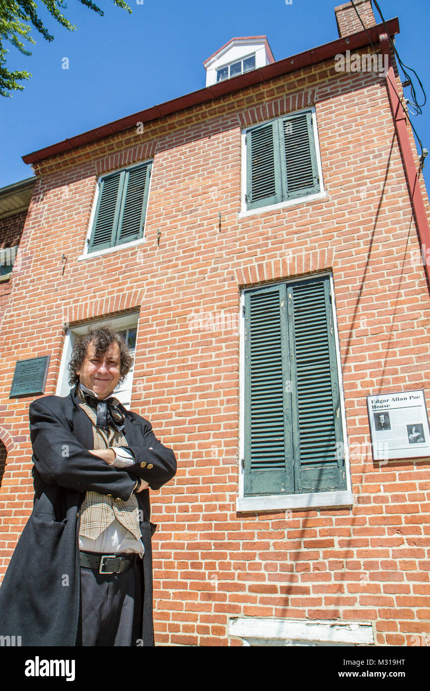 Baltimore Maryland,North Amity Street,Edgar Allan Poe House & Museum ...