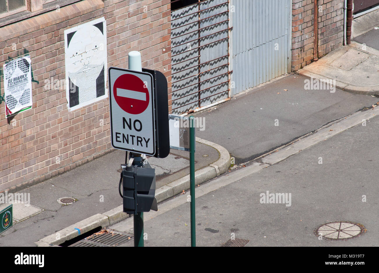No Entry Road Sign Stock Photo - Alamy