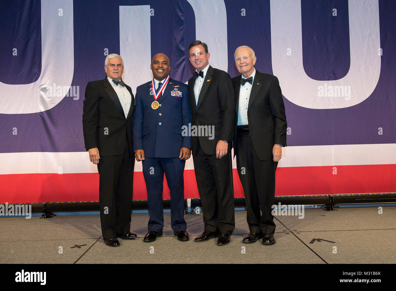 Military medal presentation hi-res stock photography and images - Alamy