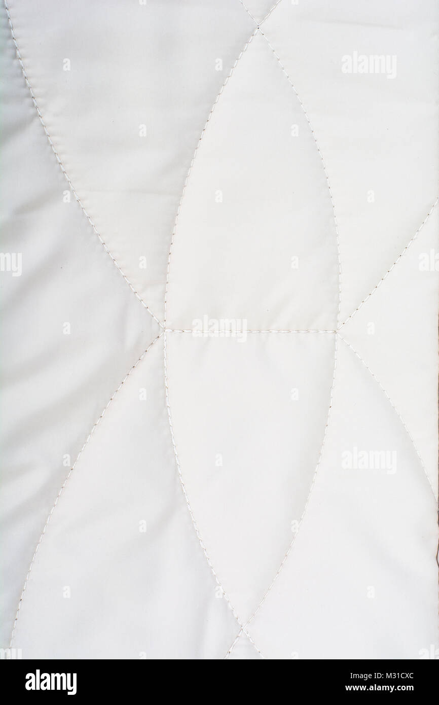 White Quilted Fabric