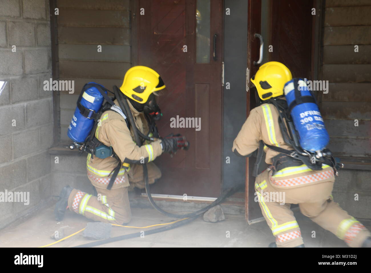 Fire fighting basic training hi-res stock photography and images - Alamy