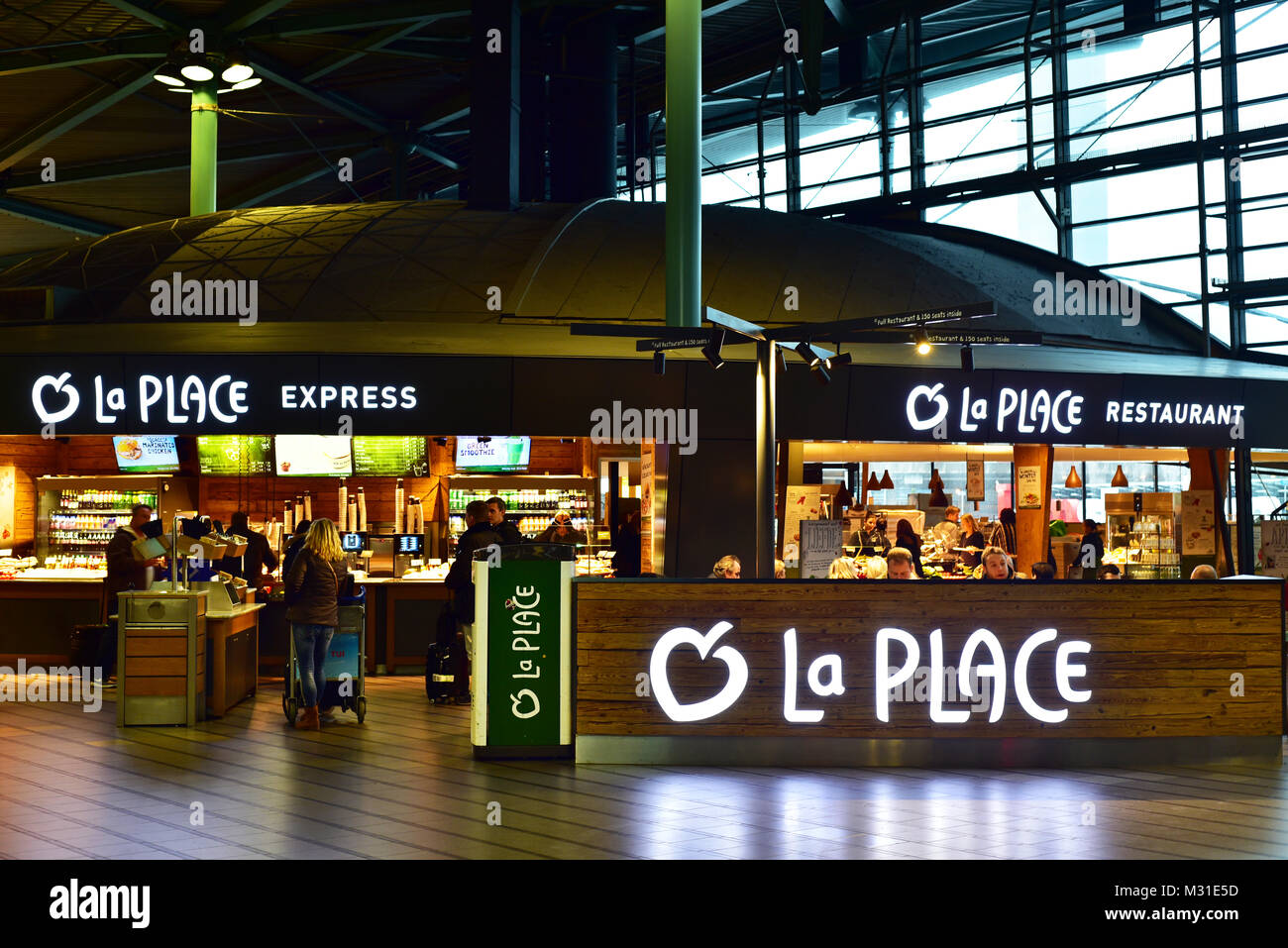 La Place restaurant Stock Photo - Alamy