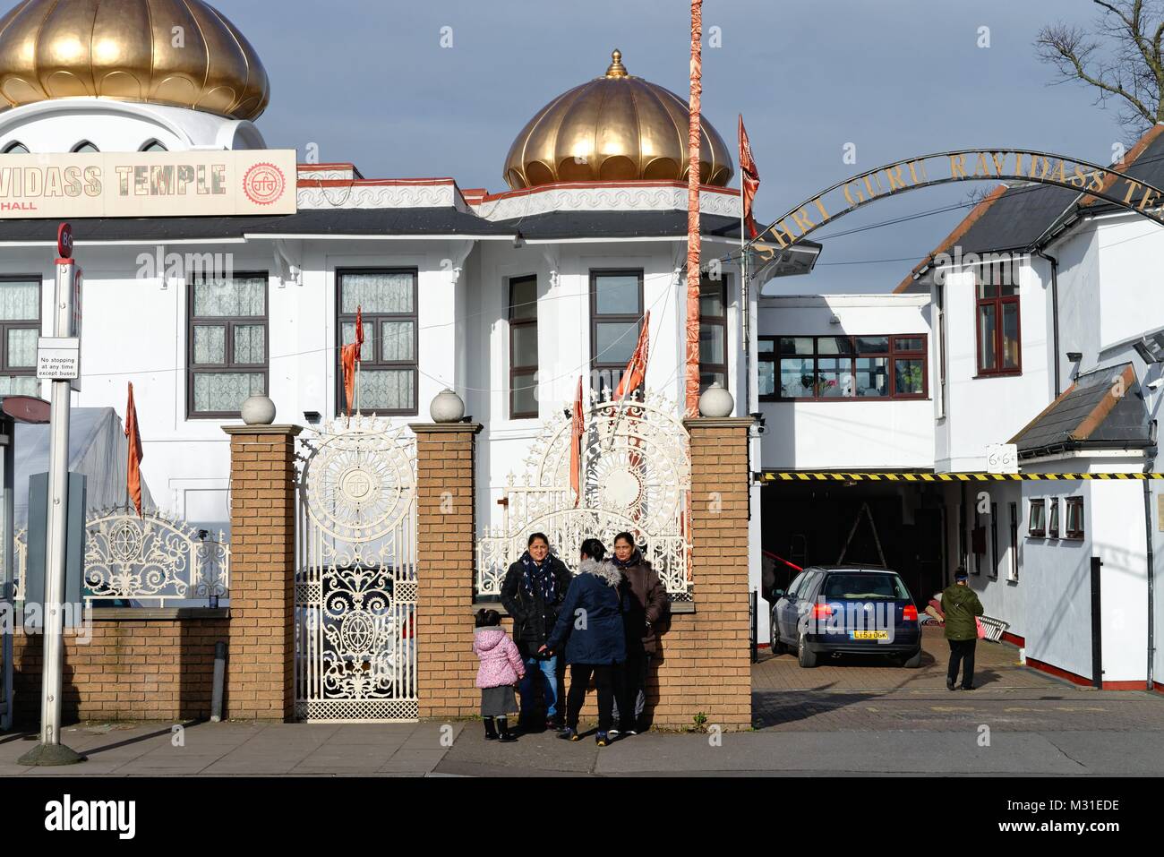 Shri Guru Ravidass Temple Western Road Southall London England UK Stock ...