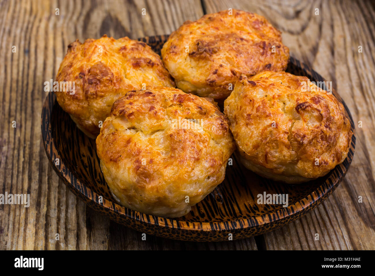 Meat chicken balls, baked in the oven Stock Photo - Alamy