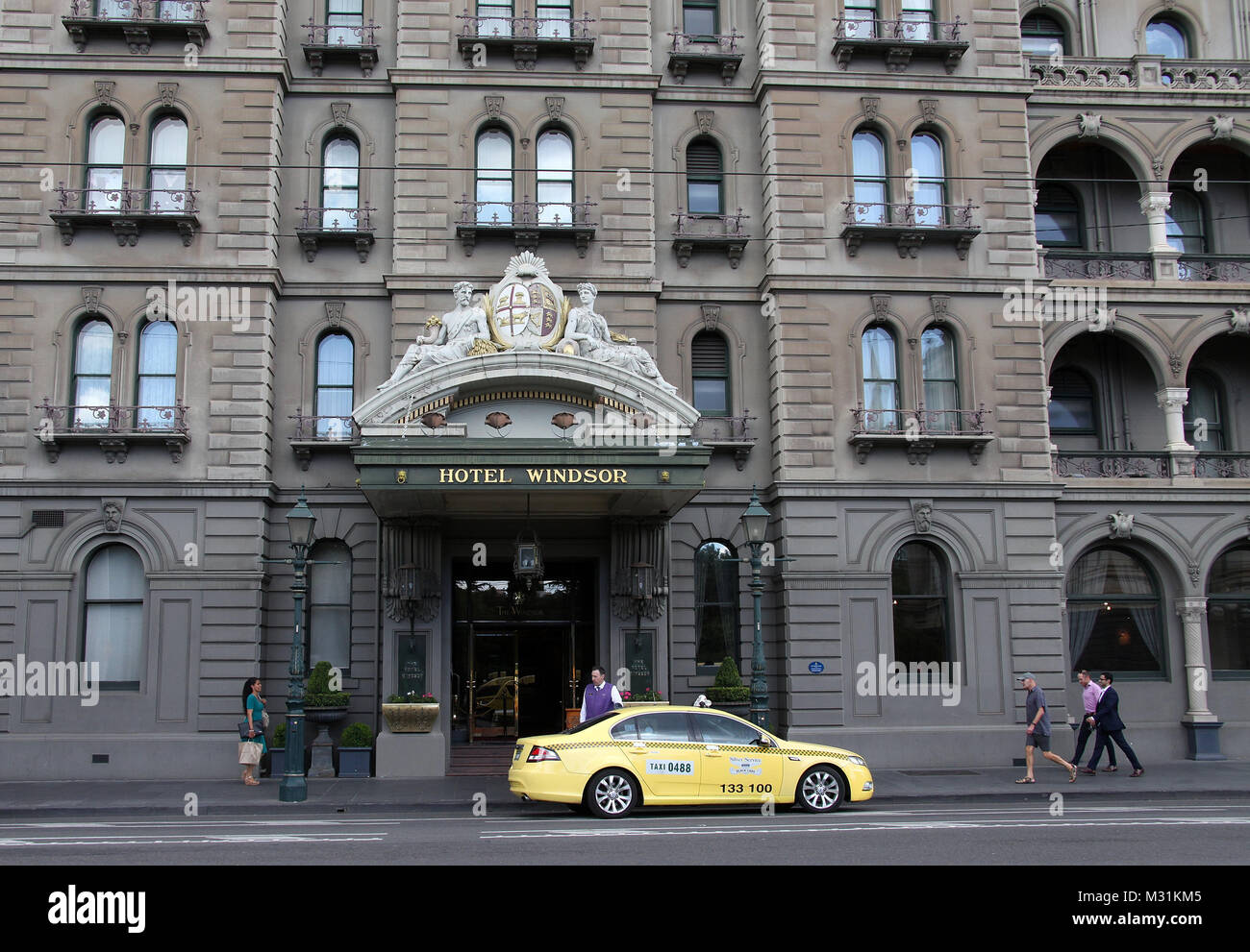 The famous Hotel Windsor in Melbourne Stock Photo - Alamy