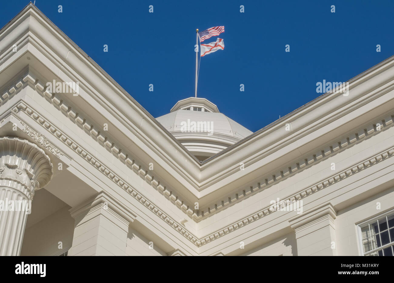 Alabama state capitol building in Montgomery Stock Photo - Alamy