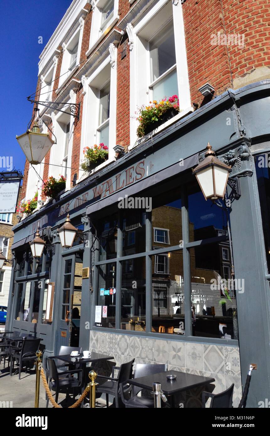 Princess of Wales pub, Chalcot Road, Primrose Hill, London, England ...
