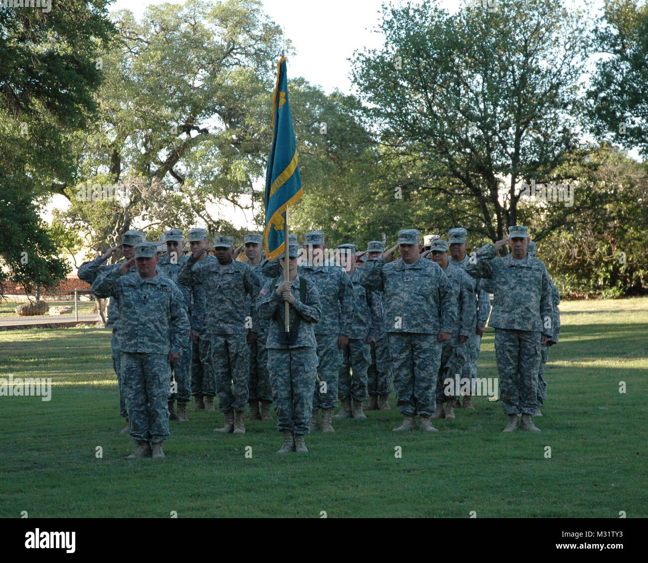 116- Members of the full-time staff at Training Center Garrison Command ...