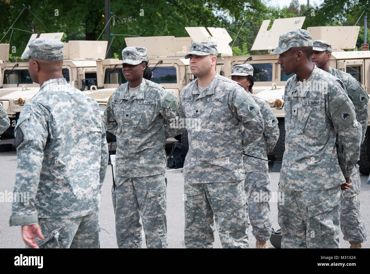 The DC National Guard Quick Reaction Force performed readiness training ...