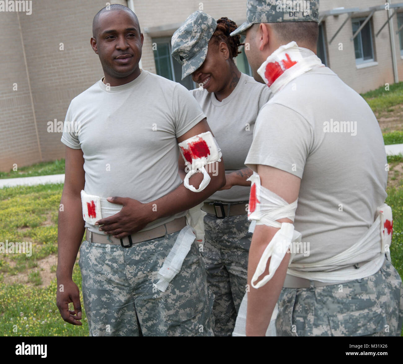 The DC National Guard Quick Reaction Force performed readiness training ...