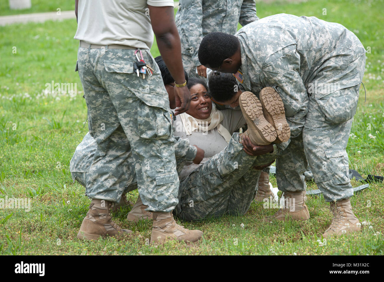 The DC National Guard Quick Reaction Force performed readiness training ...