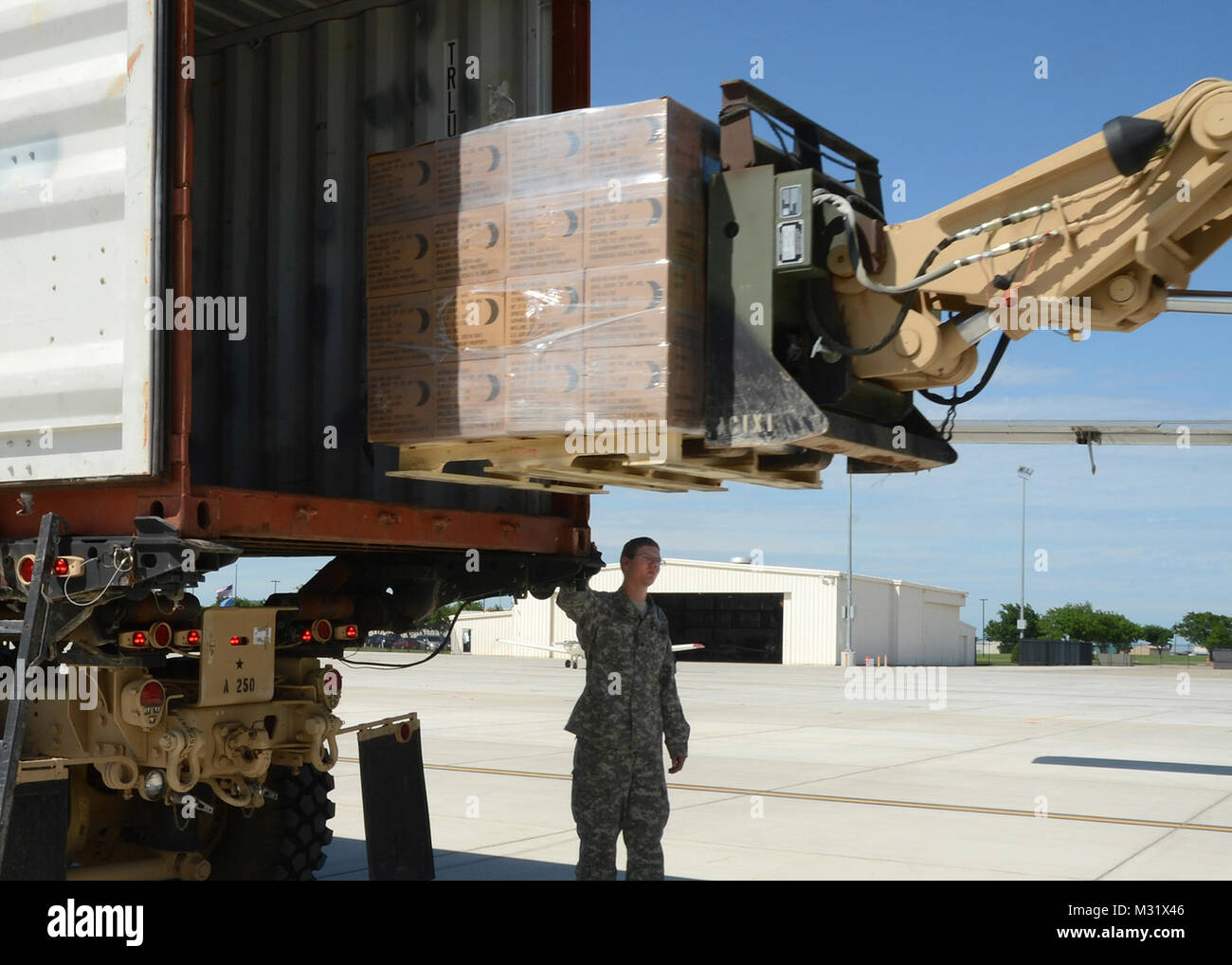 Spc. Ian Gleason of Oklahoma City, a member of Headquarters Company ...