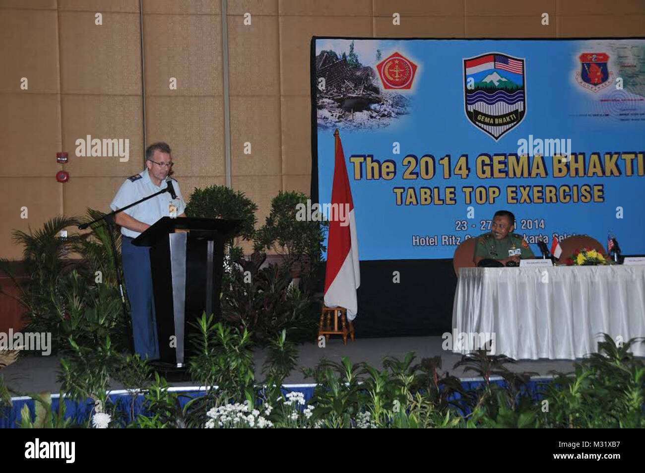 Exercise Gema Bhekti 2014 Opening Ceremony by #PACOM Stock Photo - Alamy