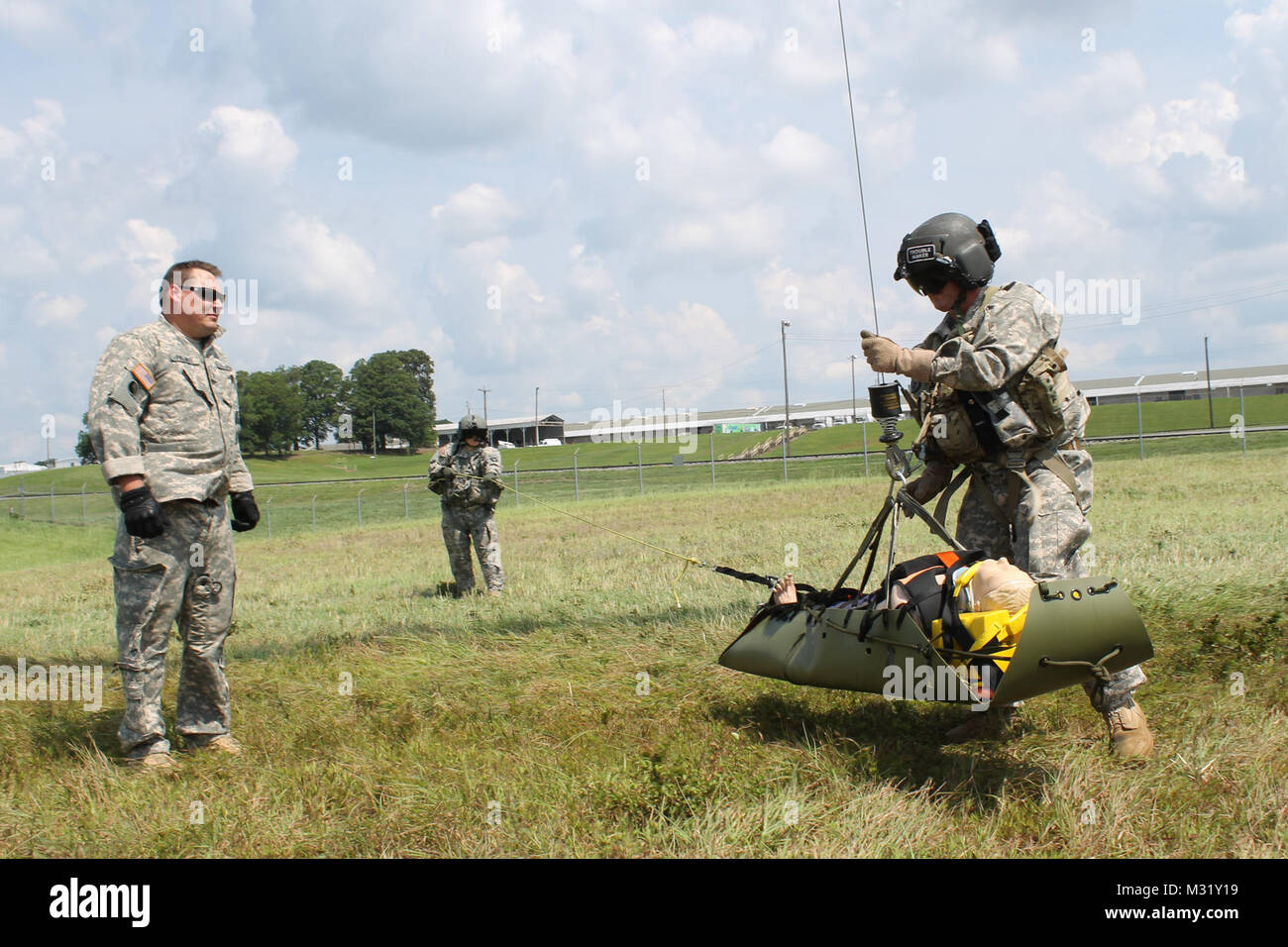 MEDEVAC Training by Georgia National Guard Stock Photo - Alamy