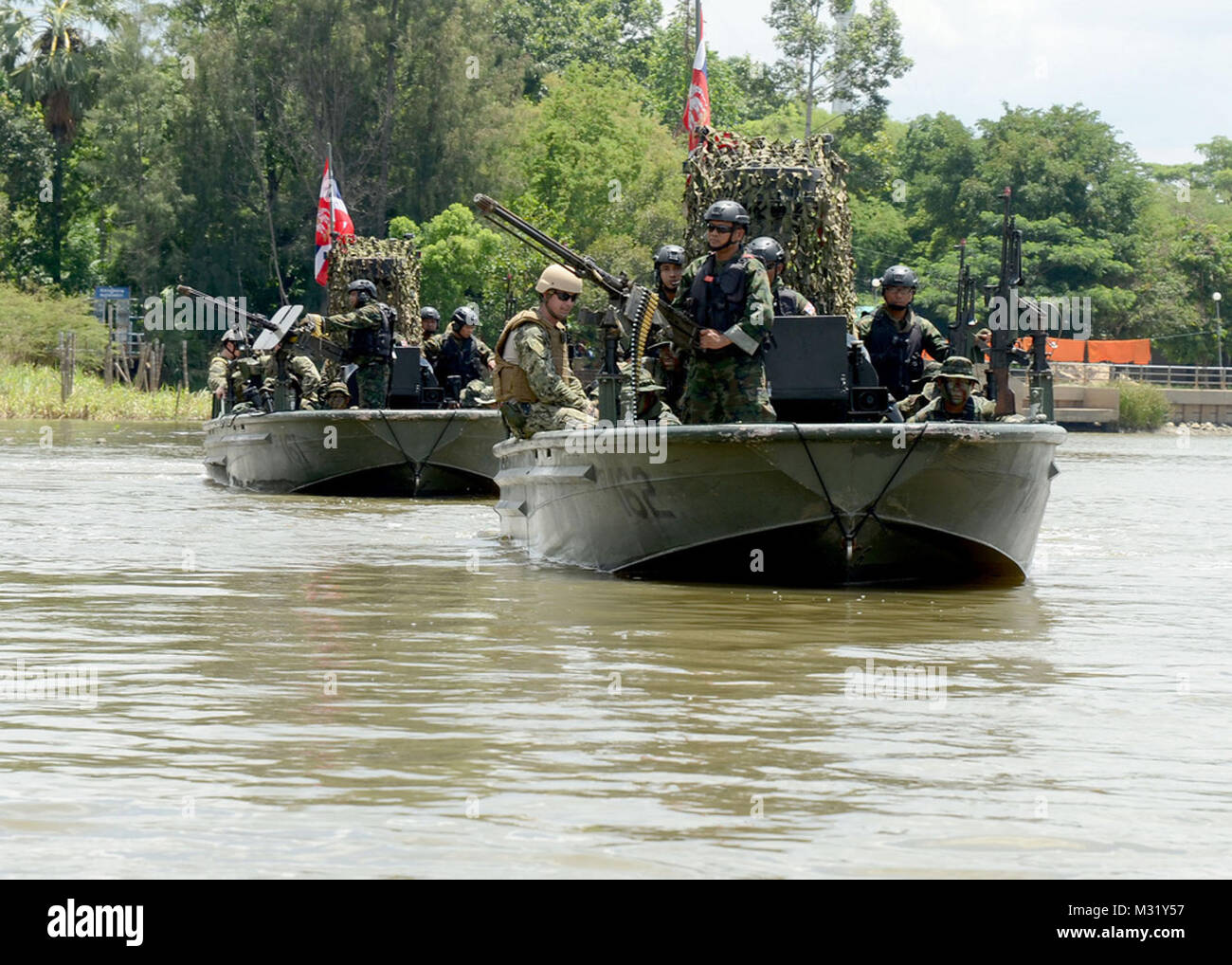 NAKHORNNAYOK RIVER, Thailand, CARAR Exercise by #PACOM Stock Photo - Alamy