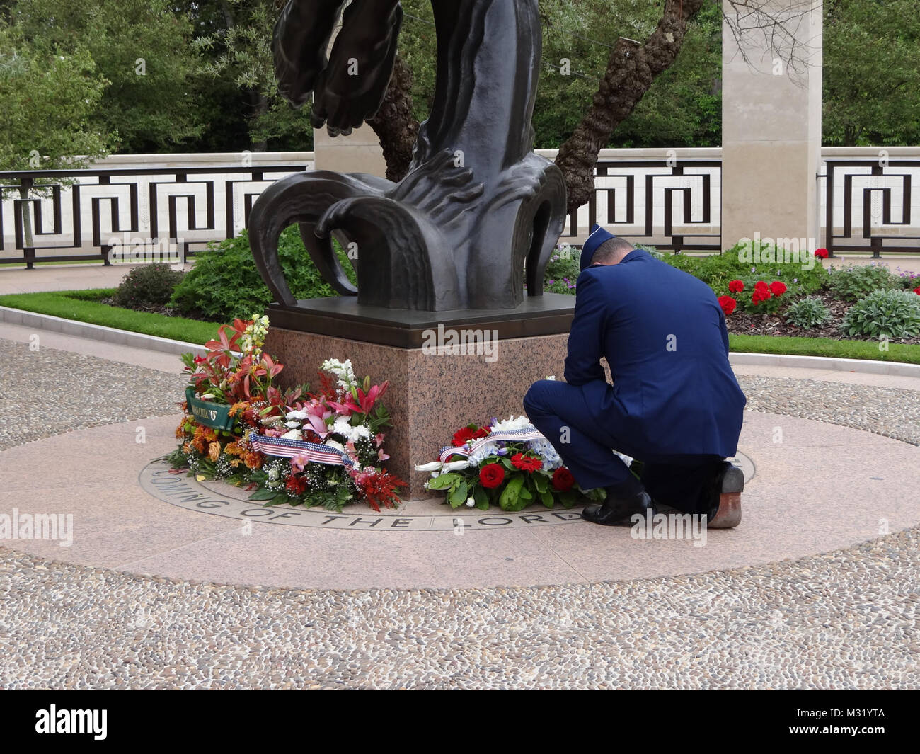 Remebering fallen Guardsmen at Normandy National Guard Memorial by ...
