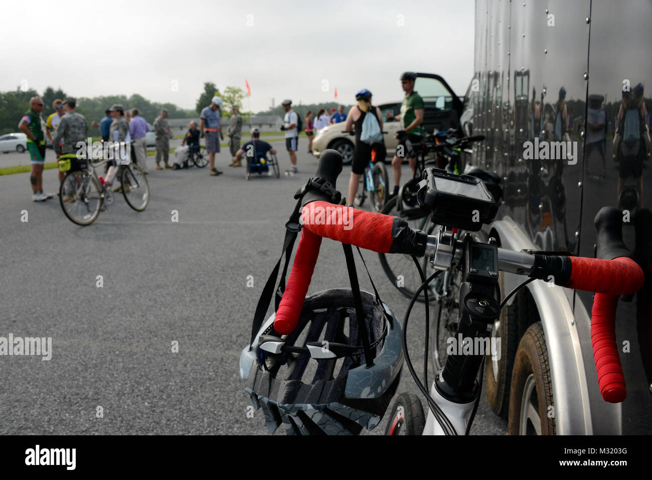 Freedom Bike Ride 01 by PANationalGuard Stock Photo - Alamy