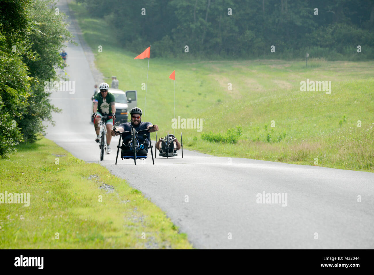 Freedom Bike Ride 07 by PANationalGuard Stock Photo - Alamy