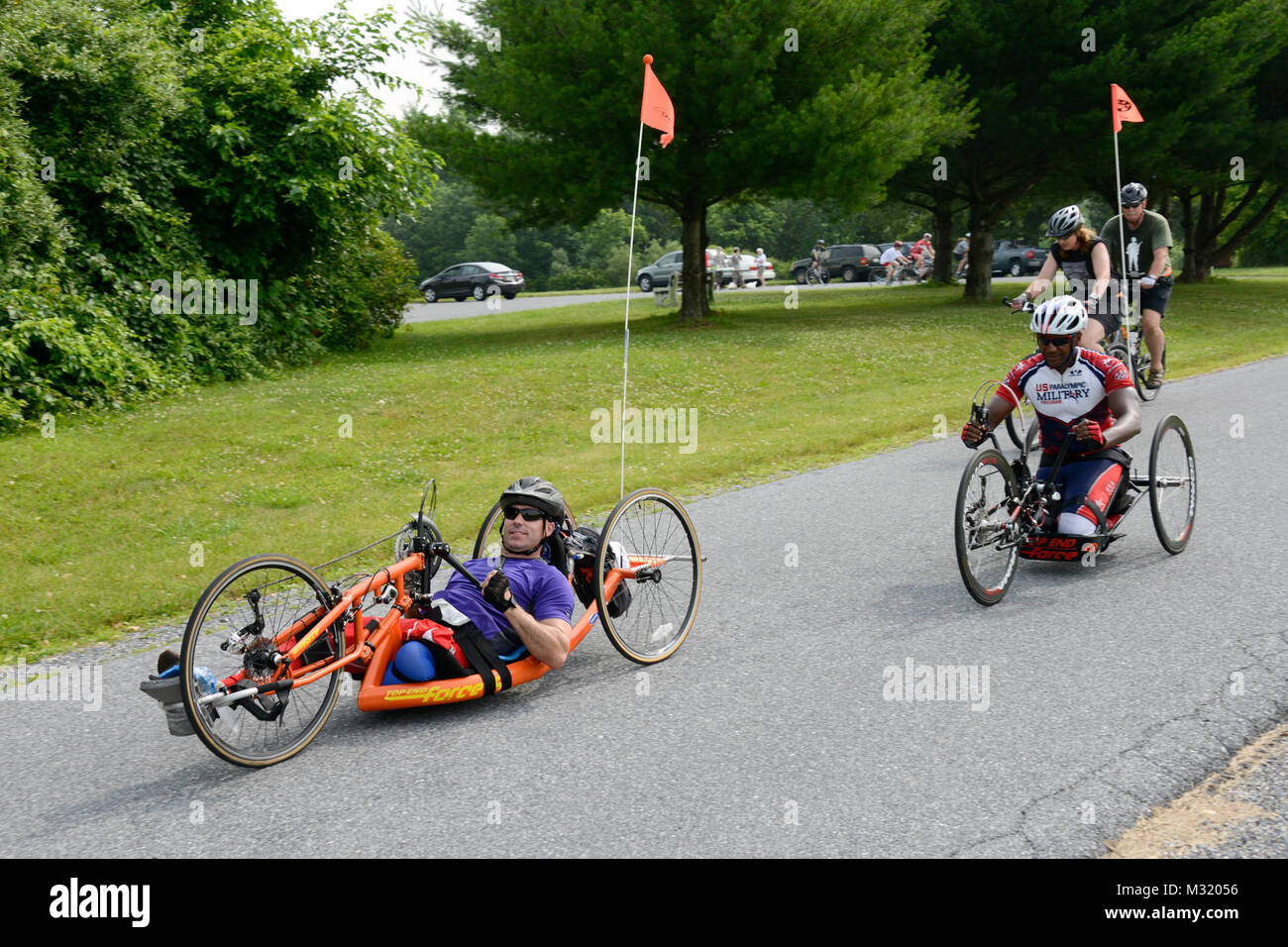 Freedom Bike Ride 18 by PANationalGuard Stock Photo - Alamy