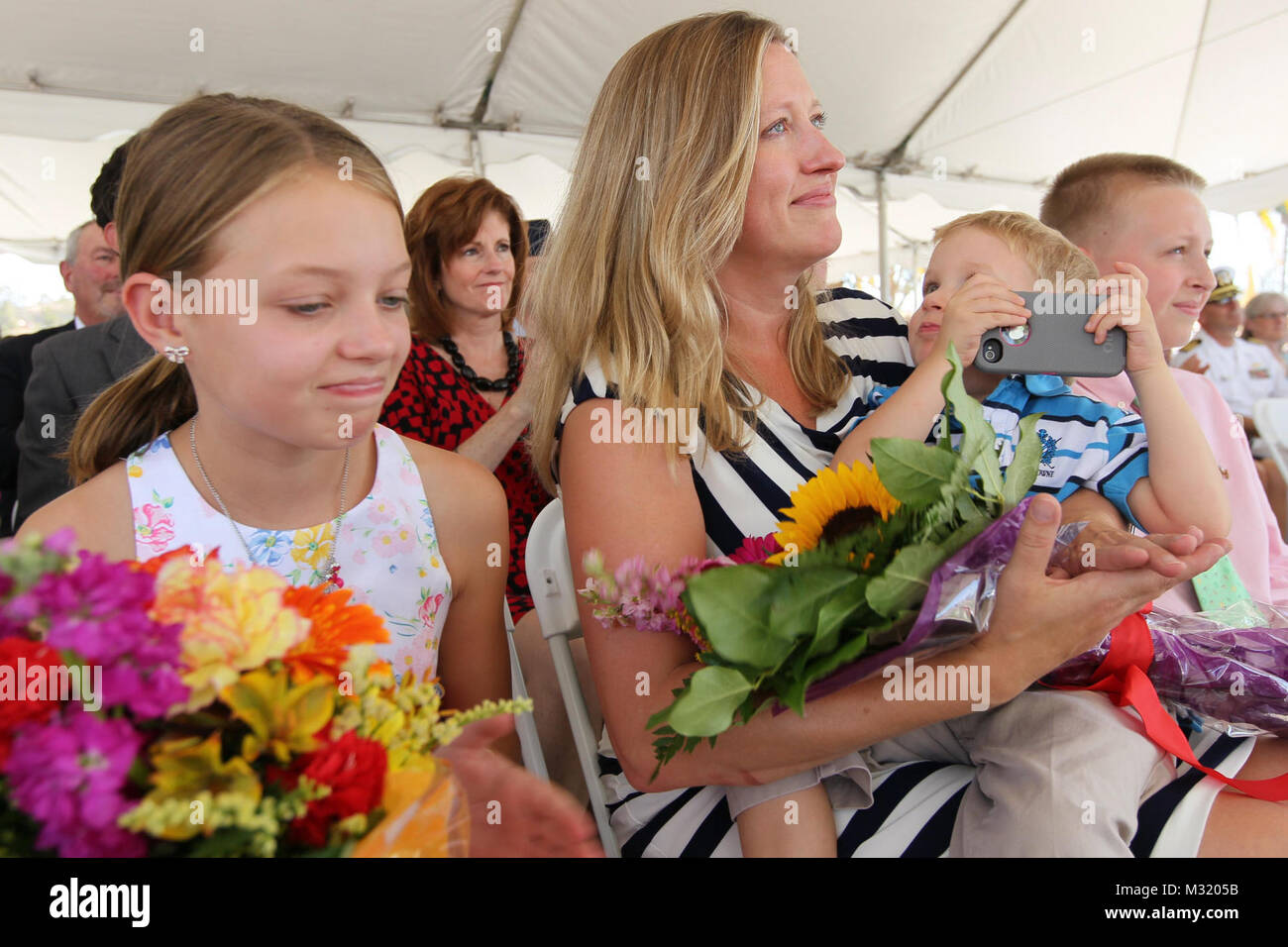 140801-N-HW977-366 NORCO, Calif. (Aug. 1, 2014) Family of Capt. (Sel ...