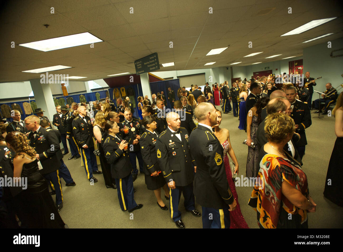 Brigade Ball 53 by 1 Stryker Brigade Combat Team Arctic Wolves Stock ...