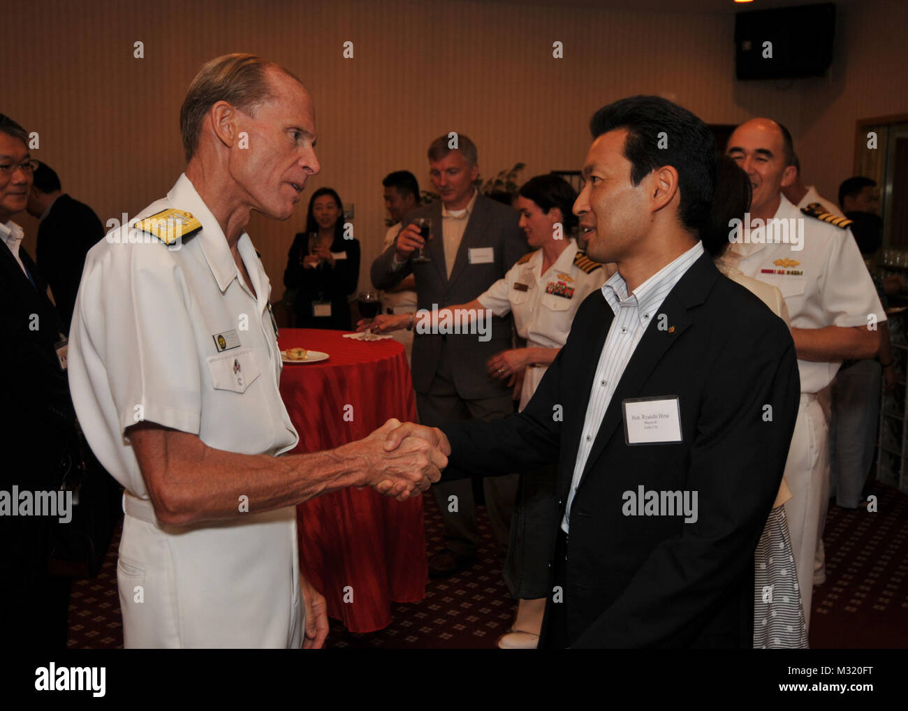 Commander naval force hi-res stock photography and images - Alamy