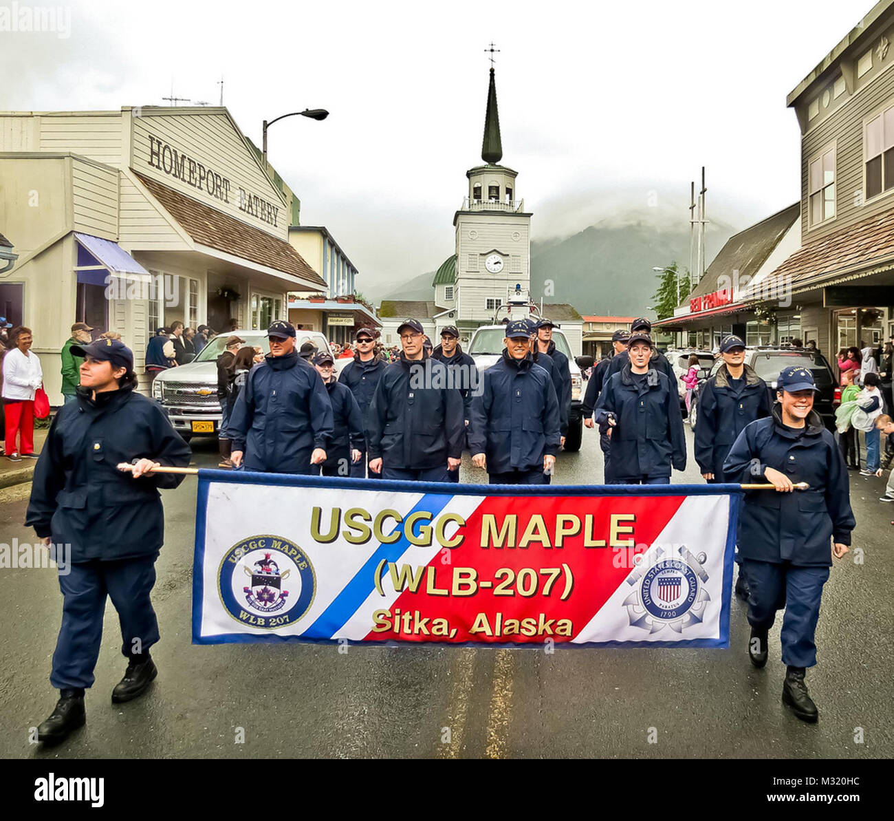 Coast Guard Cutter Maple's 4th of July parade by #PACOM Stock Photo - Alamy