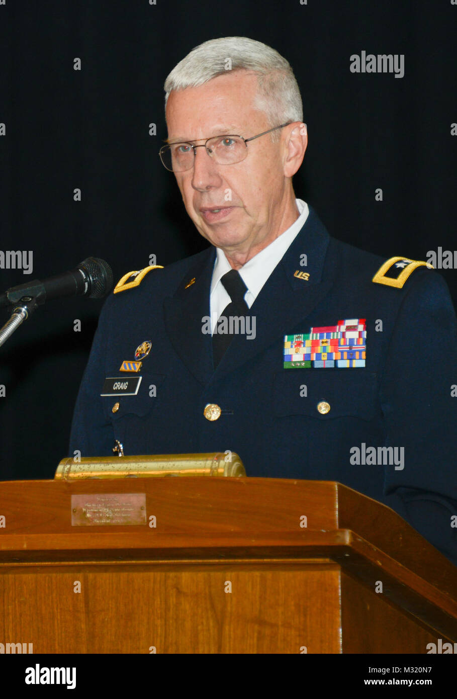 Gen Craig by PANationalGuard Stock Photo - Alamy