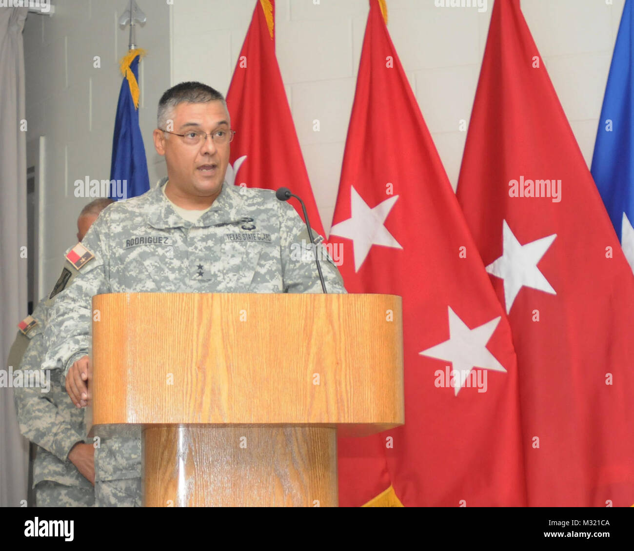 Maj. Gen. Manuel A. Rodriguez VII, Commander of the Texas State Guard ...