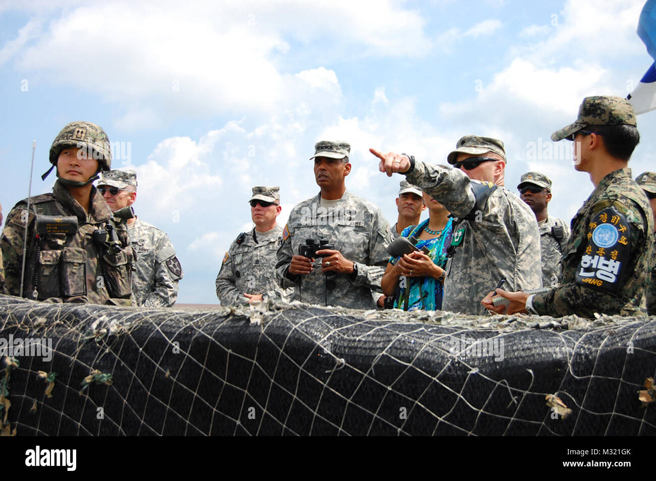 U.S. Army Pacific, visits the Joint Security Area and Demilitarized ...
