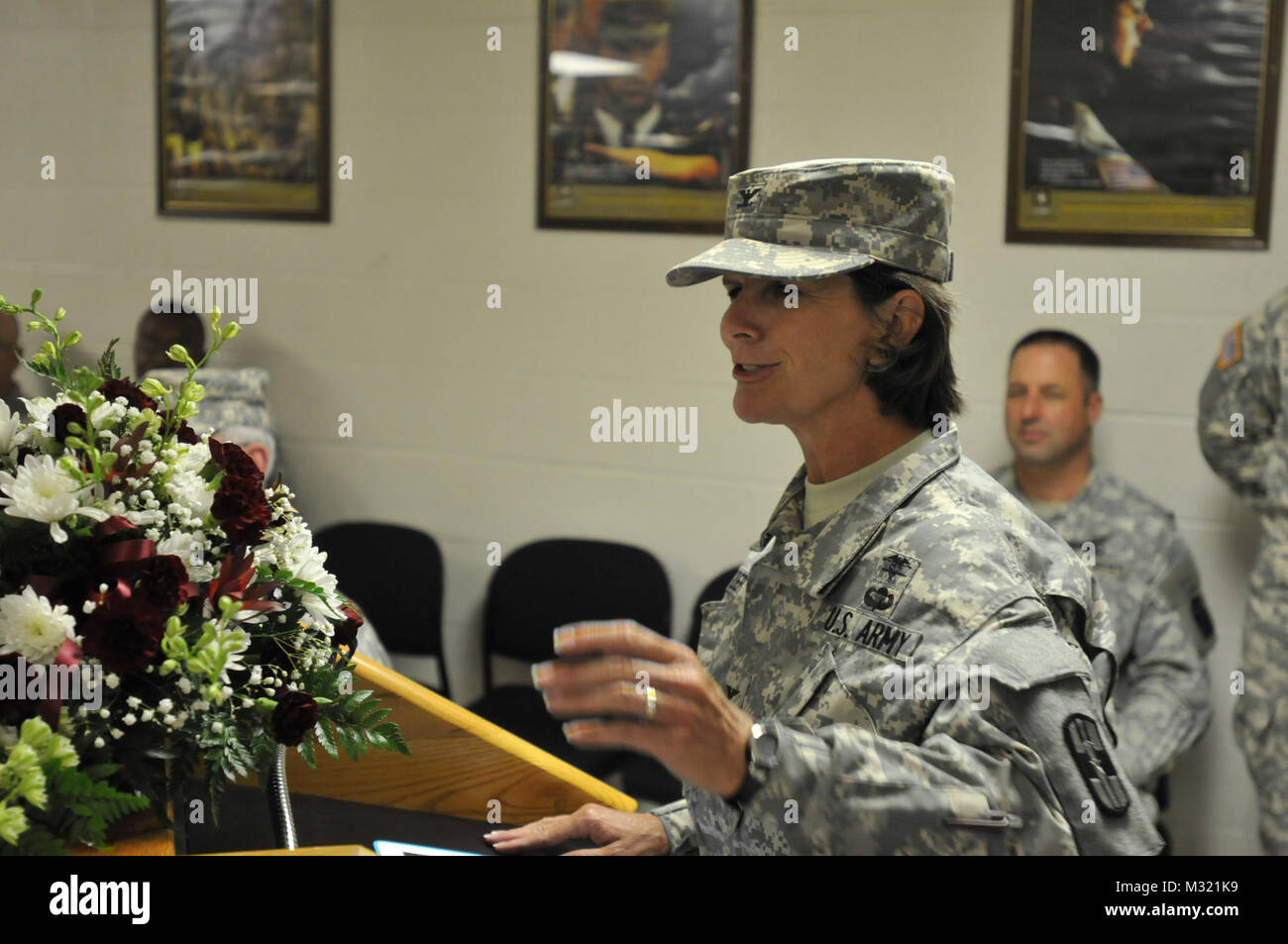 Col. Kelly L. Snyder the incoming commander of the 139th Medical ...