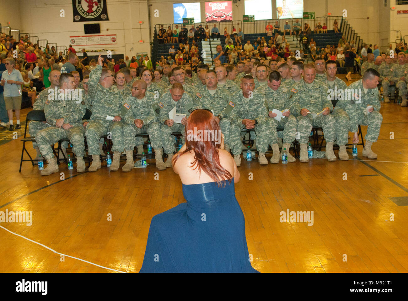 Soldiers from the 133rd Engineering Battalion and 1035th Survey and ...