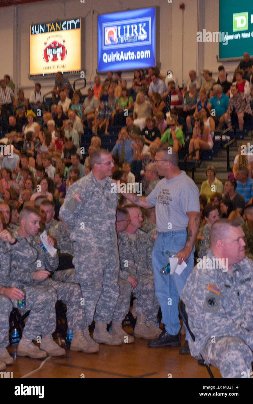 Soldiers from the 133rd Engineering Battalion and 1035th Survey and ...