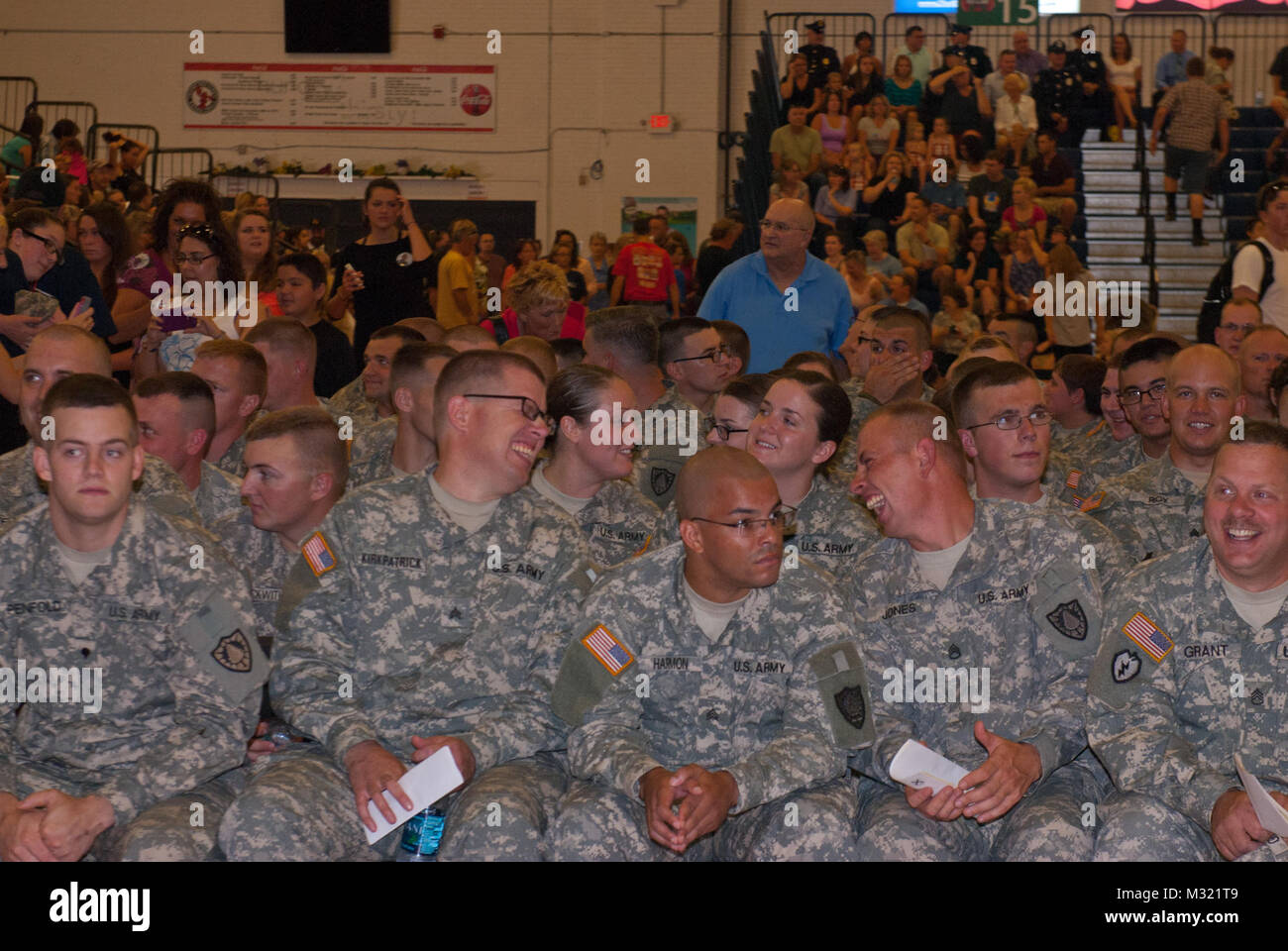 Soldiers from the 133rd Engineering Battalion and 1035th Survey and ...