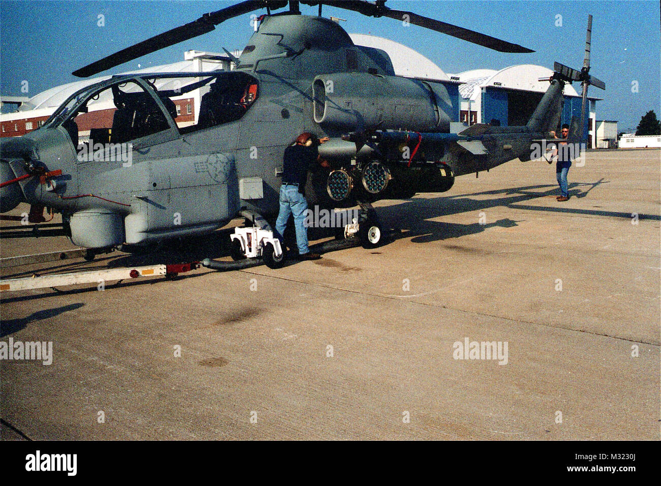 UH-1Z Cobra helo at Patuxent River MD. 6/2001 Photo byJohn Williams ...