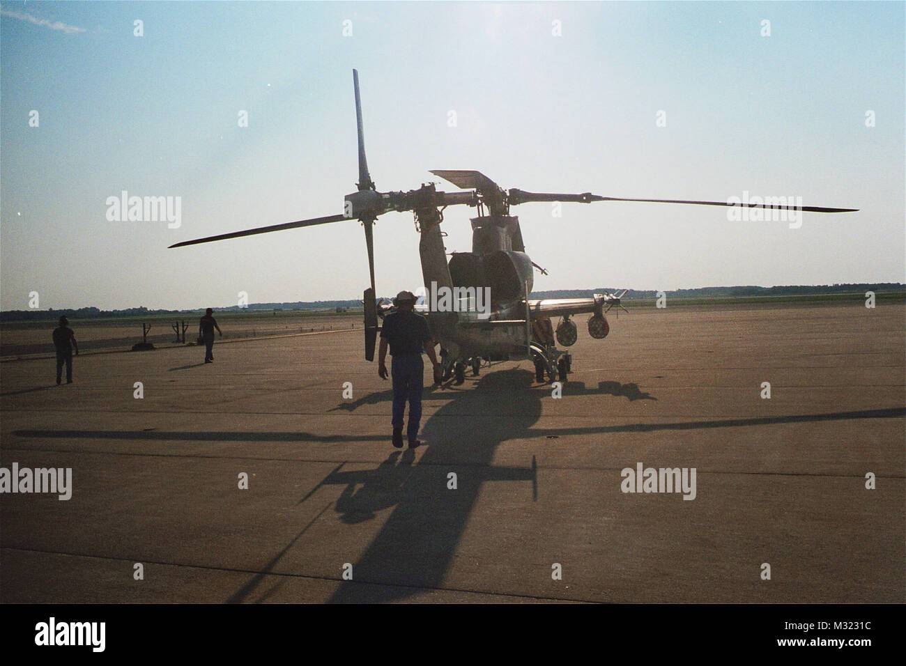 UH-1Z Cobra helo at Patuxent River MD. 6/2001 Photo byJohn Williams ...