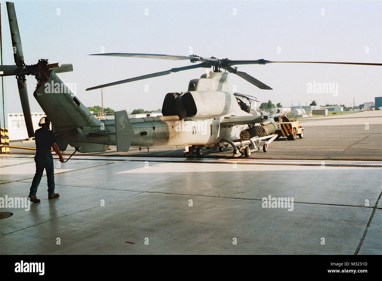 UH-1Z Cobra helo at Patuxent River MD. 6/2001 Photo byJohn Williams ...