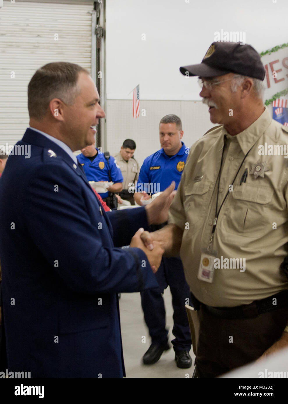 First Responders luncheon by Georgia National Guard Stock Photo - Alamy