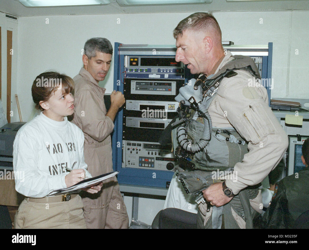 981219-N-3962F-001 On board USS Enterprise (CVN 65) Persian Gulf ...