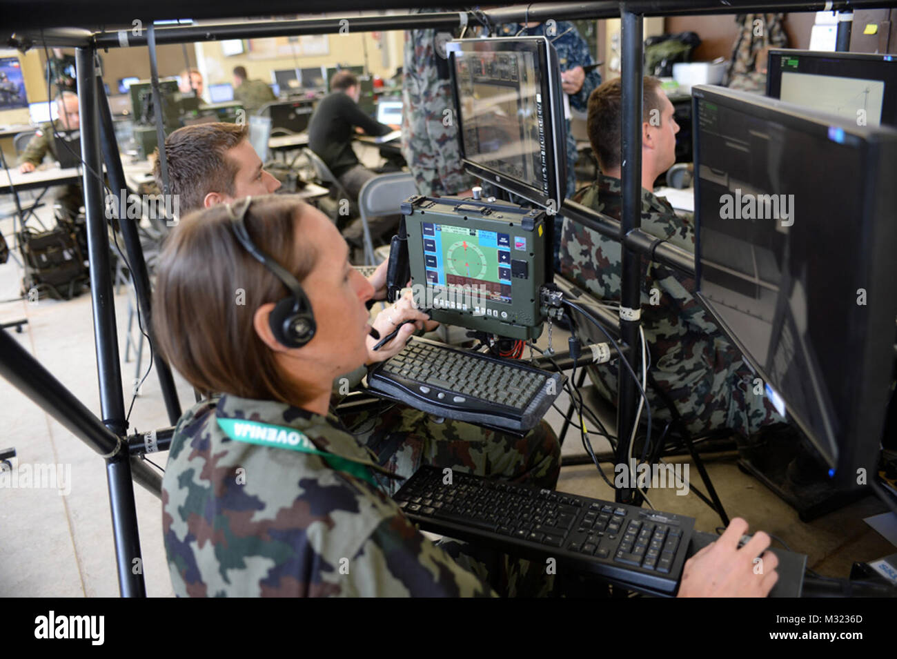 U.S. ARMY GARRISON GRAFENWOEHR, Germany - 1st Lt. Natasha Tratnik and ...