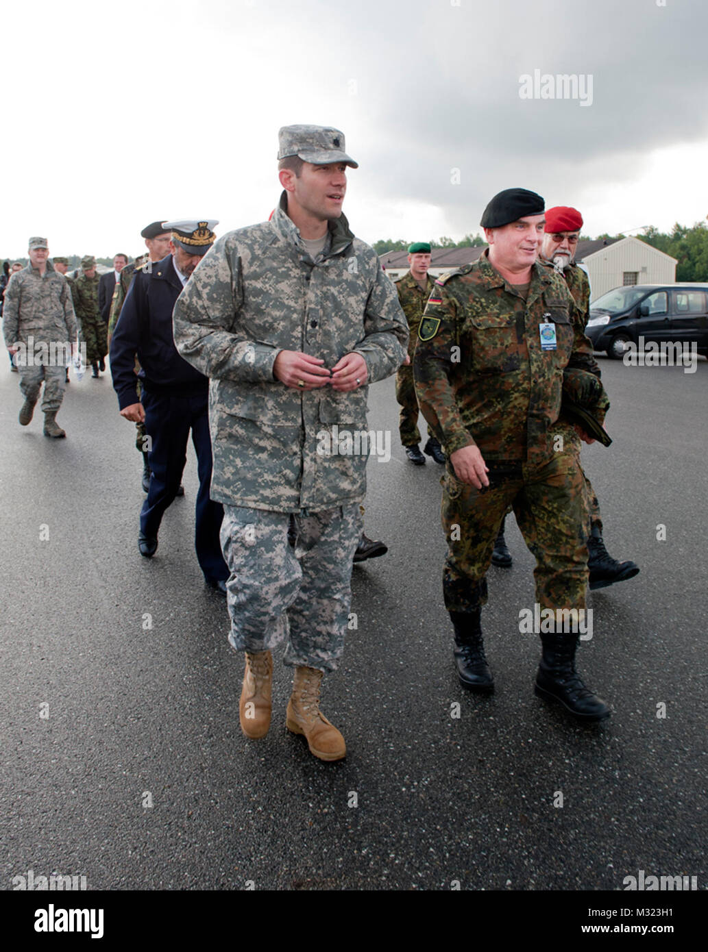 GRAFENWOEHR, Germany -- Combined Endeavor exercise director, Lt. Col ...