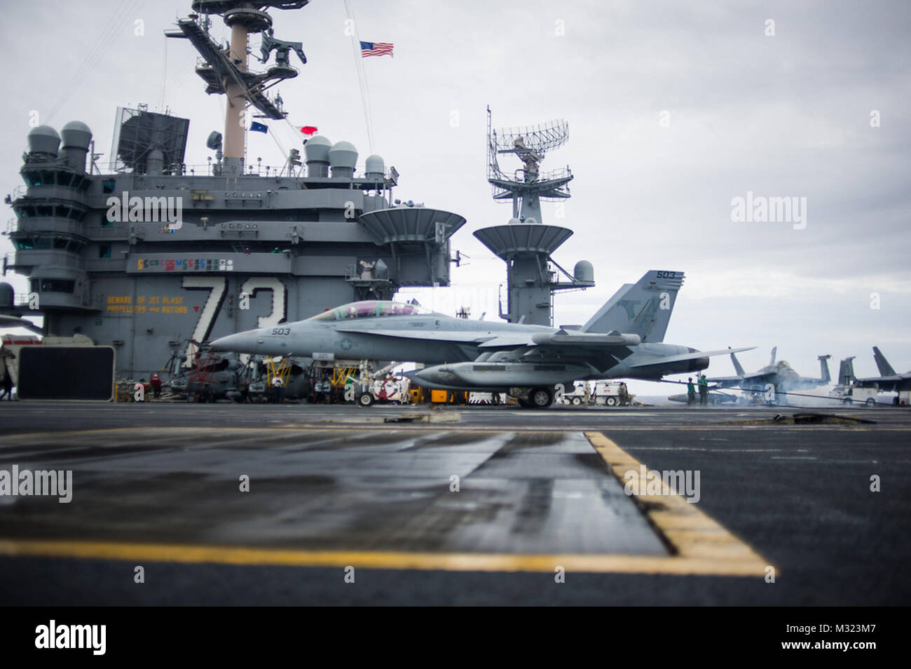 USS George Washington and its embarked air wing, Carrier Air Wing by # ...