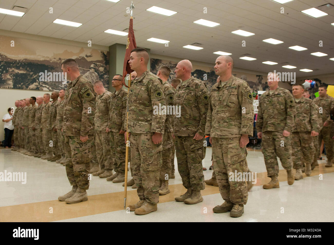 Members of the 1245th Transportation Company, 345th Corps Service ...
