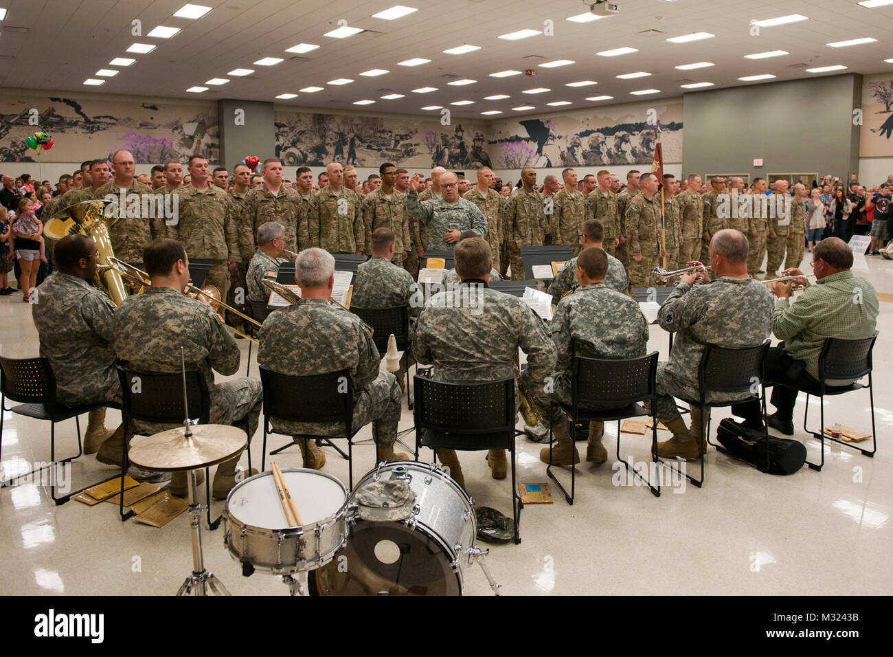 Members of the 1245th Transportation Company, 345th Corps Service ...