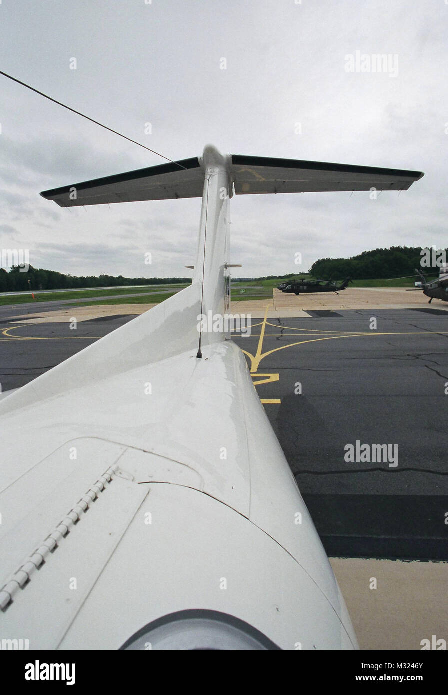 Lt. John Alcorn and Marine Major Jack "Sparky" Landreth pilot the c12b ...
