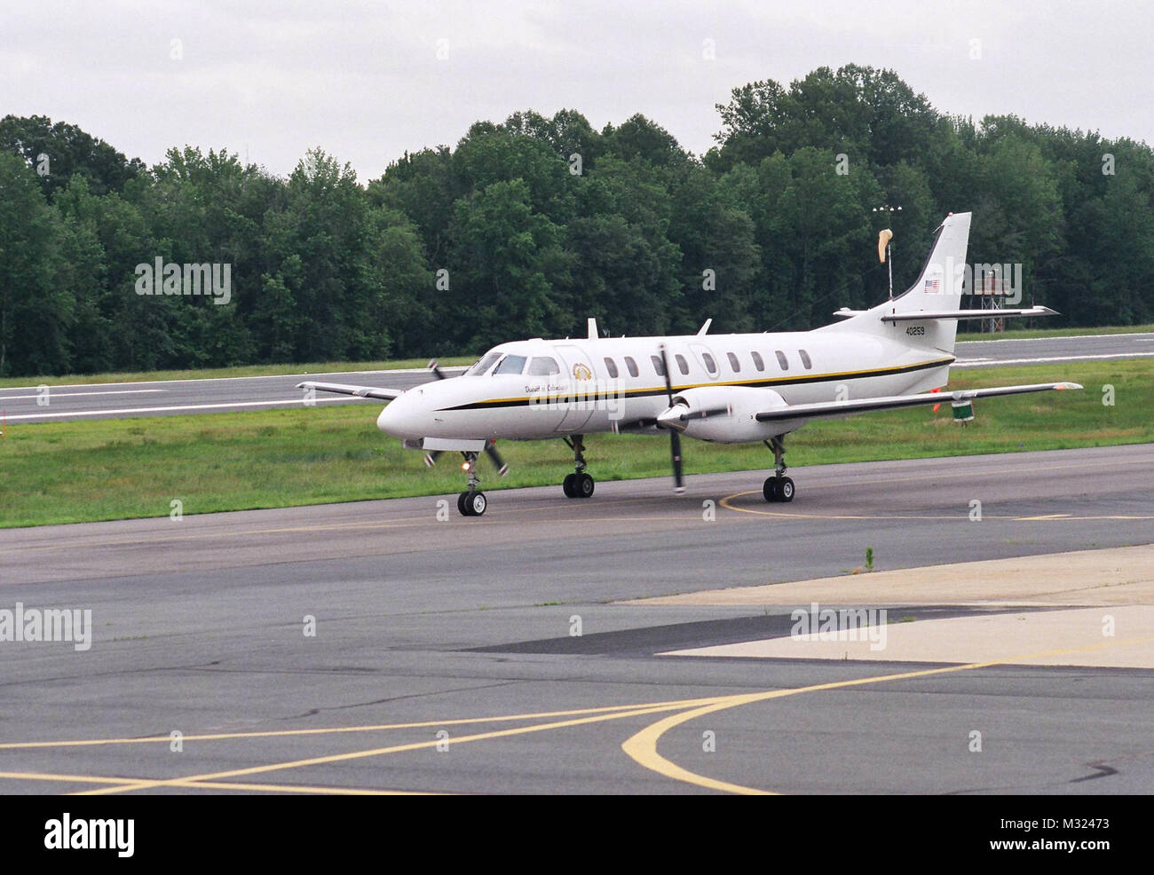 Lt. John Alcorn and Marine Major Jack "Sparky" Landreth pilot the c12b ...