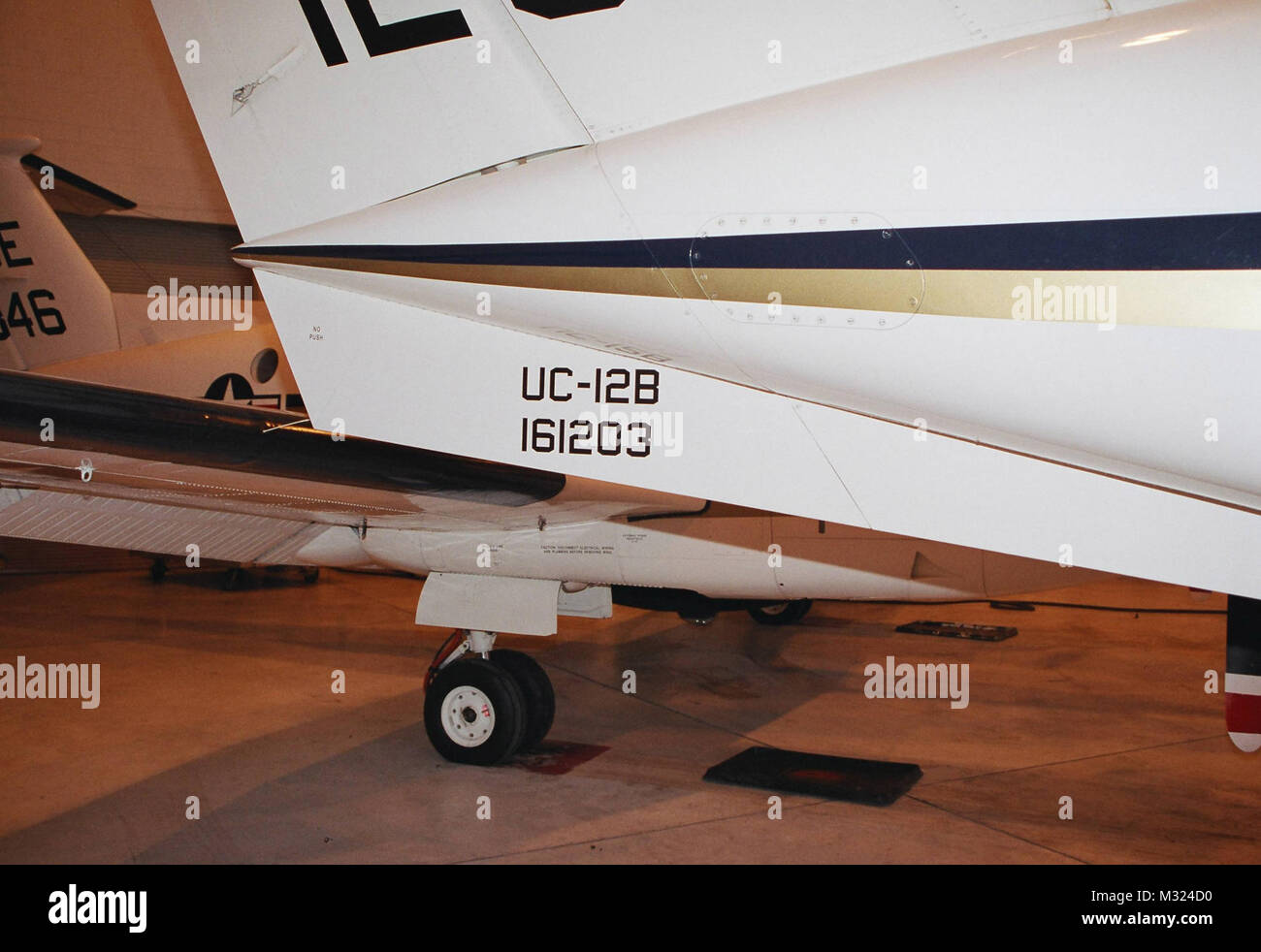 Lt. John Alcorn and Marine Major Jack "Sparky" Landreth pilot the c12b ...